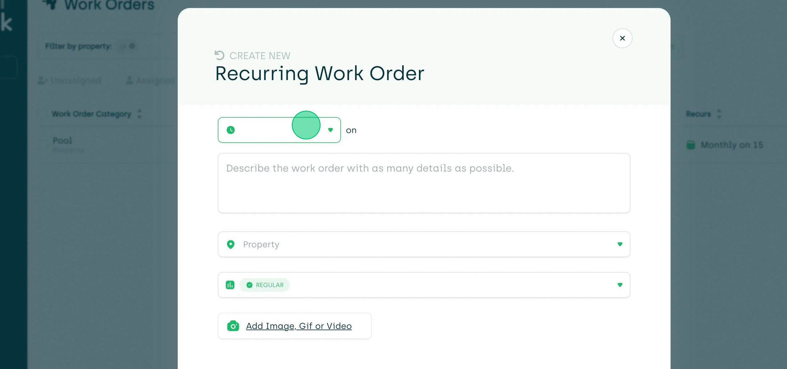 Recurring Work Orders